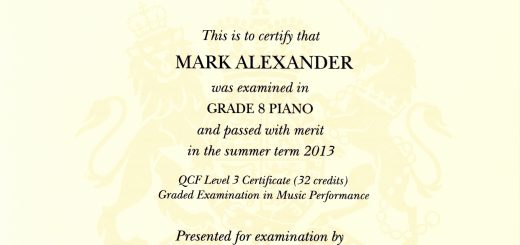 Mark awarded DipABRSM – Singing Diploma in Prison – Justice for Mark ...